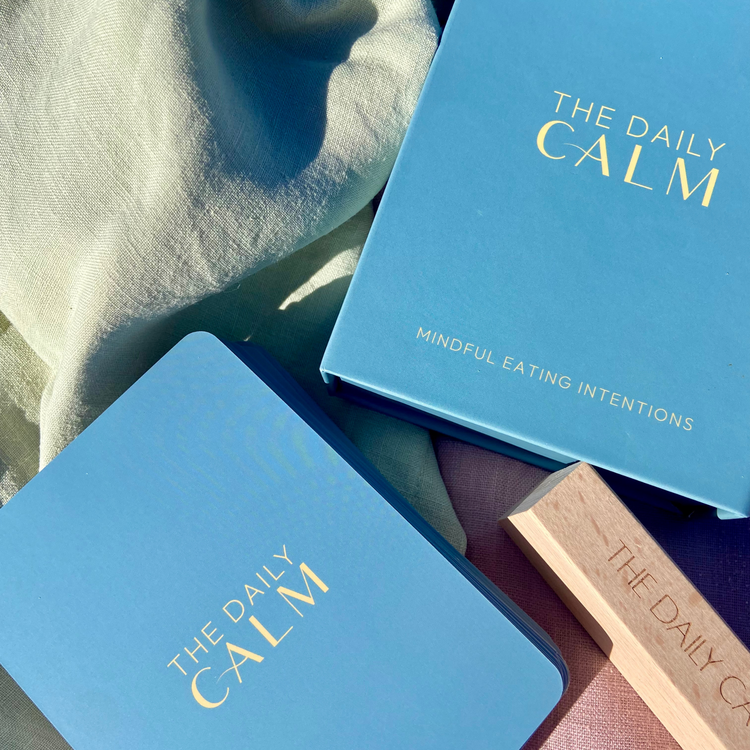 The Daily Calm Mindful Eating Intentions